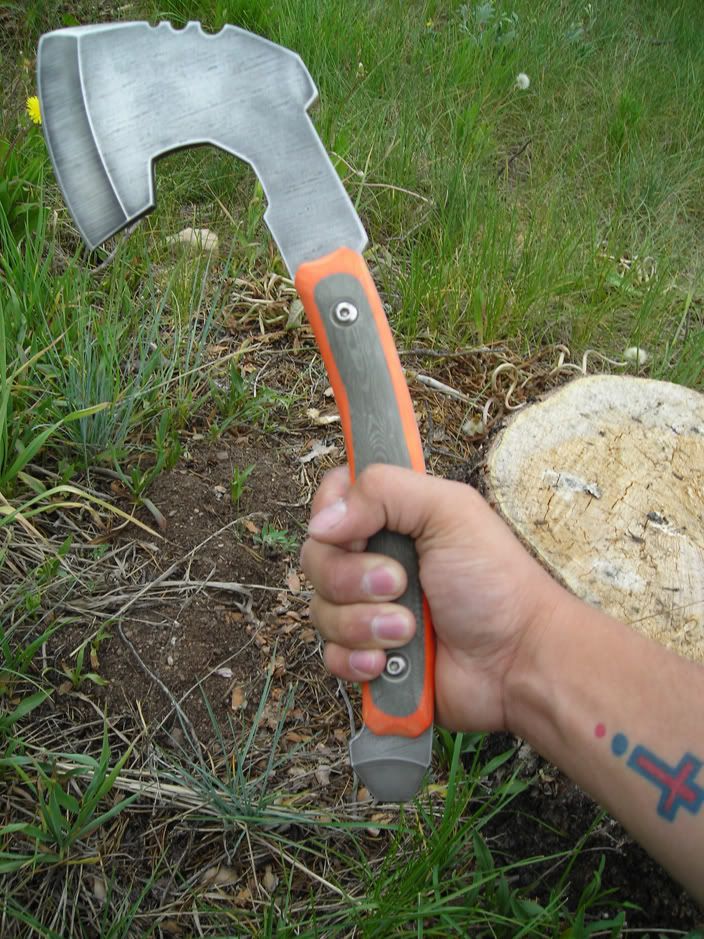 Bearded Hatchet Prototype Finished | BladeForums.com