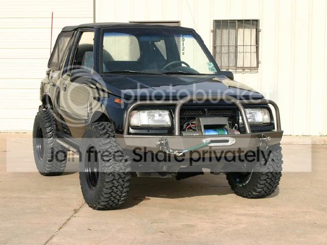 Tracker bumpers | Off Road Forums On Planet4x4