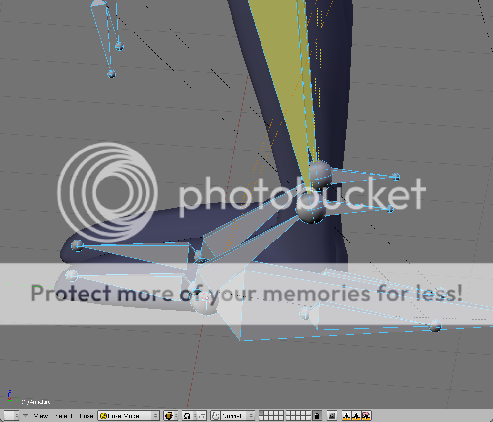 2 bones disappear in envelope mode. - Animation and Rigging - Blender ...