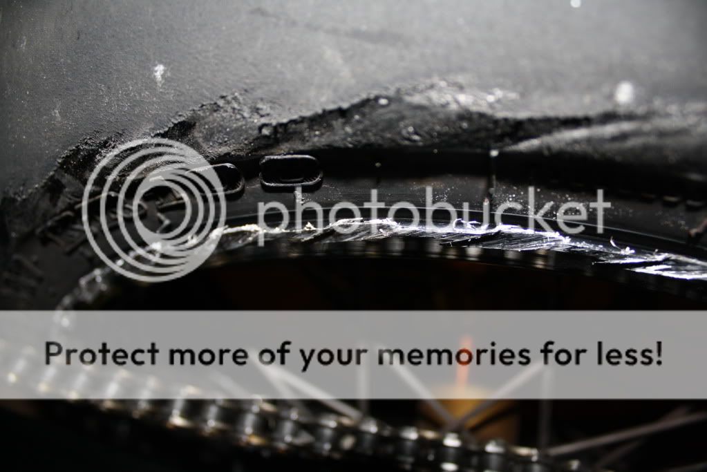 Bad chain damage | SuperMoto Junkie