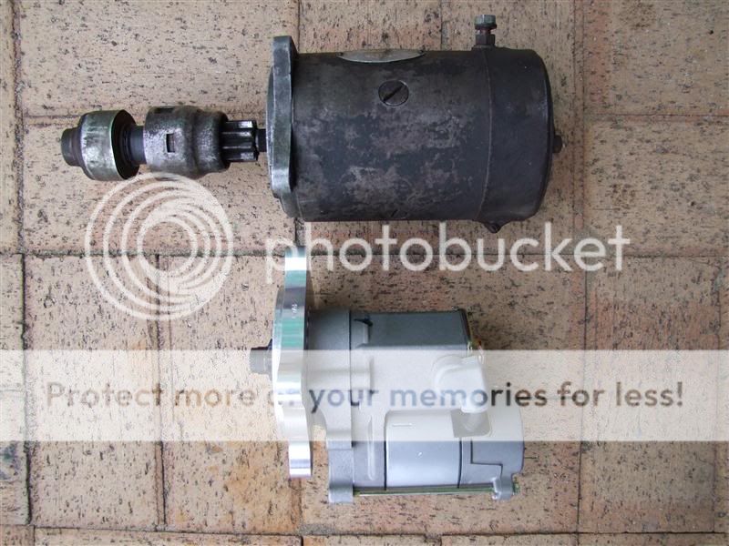 Inertia starter motor. | Ford Muscle Cars Tech Forum