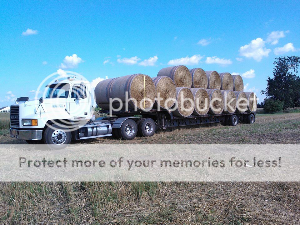 How do you haul round bales - Page 2 - Farm Trucks & Trailers - HayTalk ...