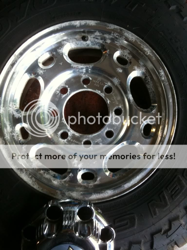 Factory HD Wheels Delaminating. What to do? | Diesel Place