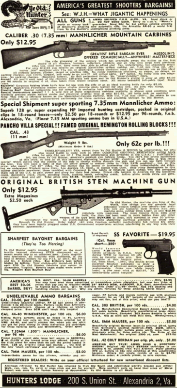Vintage gun ads and posters | Indiana Gun Owners - Gun Classifieds and ...