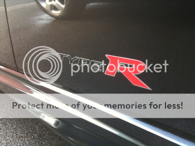 Side 'Type R' decal for the FN2 | 2006+ Honda Civic Forum