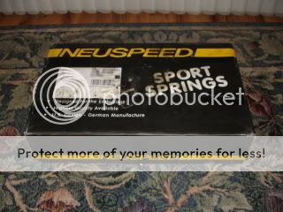FS: Neuspeed Sport Springs | VW Vortex - Volkswagen Forum
