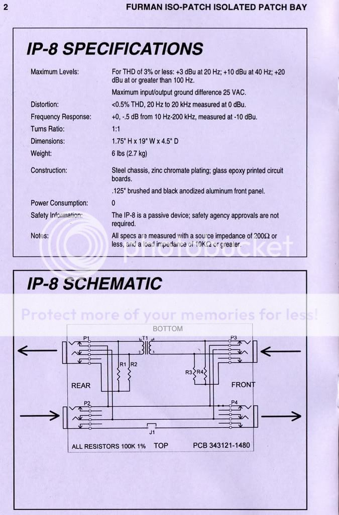 [Flexradio] Furman ISO-Patch line isolators available