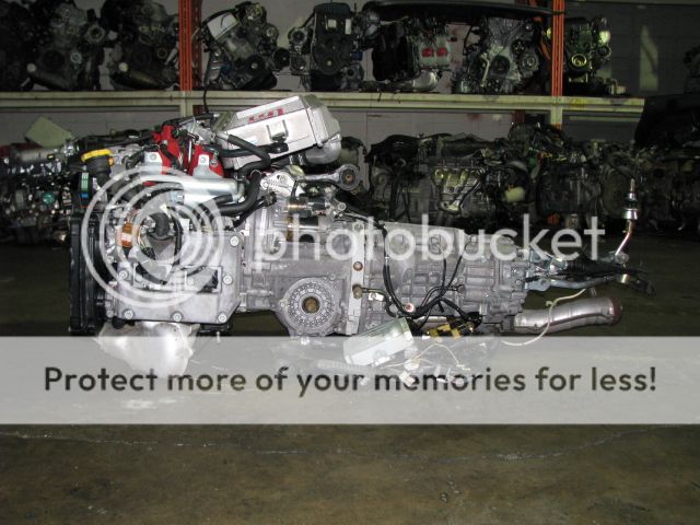 JDM Subaru EJ207 Engine Version 7 Impreza WRX STi 6 Speed Complete ...