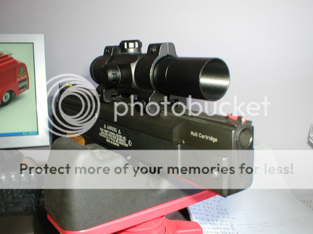 Hw45 & hawke rd30 scope